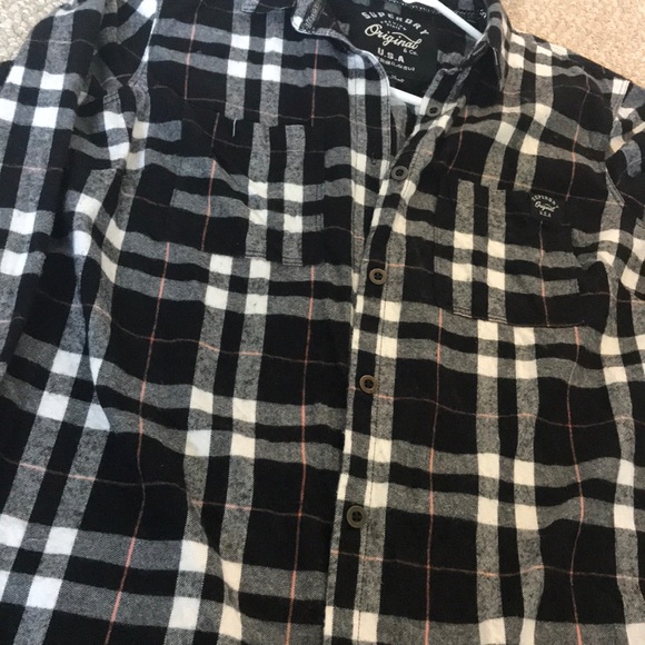Superdry | Tops | Plaid Shirt | Poshmark